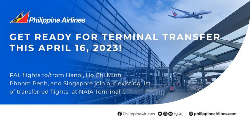 PAL airlines UPDATES: E-Travel System and Terminal Transfer - Antaeus